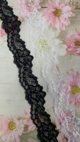 China DIY Water-Soluble Elastic Lace Clothing Accessories with Eyelash Waves for Dress Lace Fashionable and Versatile for sale