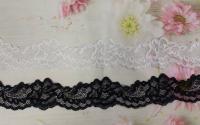 China DIY Water-Soluble Elastic Lace Clothing Accessories with Eyelash Waves for Dress Lace Fashionable and Versatile for sale