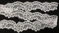 China DIY Water-Soluble Elastic Lace Clothing Accessories with Eyelash Waves for Dress Lace Fashionable and Versatile for sale