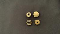China High Quality 6mm Stainless Steel Baby Clothing Prong Snap Buttons with Plating Beads Decoration Shape Simple Design Washable for sale