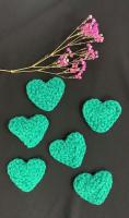China Exquisite Crochet Flower Embroidery Patches 3D Handmade Fluffy Lace Crochet Patches Custom Embroidery for sale