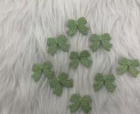 China Exquisite Butterfly Crochet Knit Bow Embroidery Lace Patches for Children's Clothing Decorations Knit & Crochet Accessories for sale