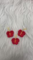 China Lace Crochet DIY Butterfly Handcraft Material with Custom Parts Handmade Butterfly Hair Accessories for sale