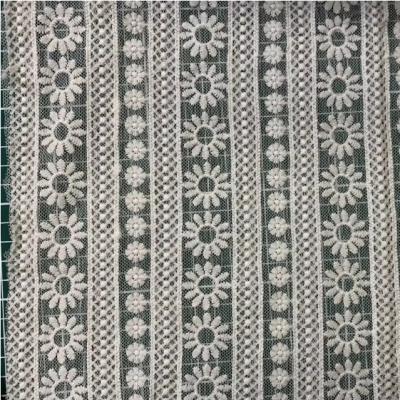 China Ethnic Style Ancient Summer Dress Skirt Handmade DIY Cotton Fabric Lace Clothing Printed Cotton Fabric Material for Clothes for sale