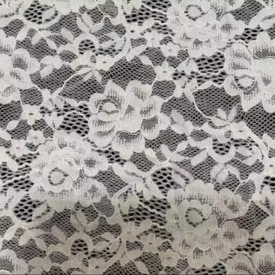 China NYLON/SPANDEX  Lace Fabric for Clothing Dresses Shoes Bags-3D Flower Embroidery Wholesale for sale