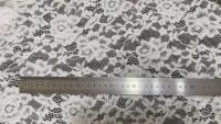 China NYLON/SPANDEX  Lace Fabric for Clothing Dresses Shoes Bags-3D Flower Embroidery Wholesale for sale