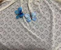 China Wholesale of new clothing fabrics, elastic embroidery fabrics, suitable for clothing and skirts for sale