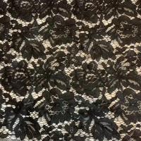 China New High-quality Wholesale 150cm Brocade Cotton Embroidered Lace Fabric, Suitable for Skirts and Wedding Dresses for sale