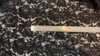 China New High-quality Wholesale 150cm Brocade Cotton Embroidered Lace Fabric, Suitable for Skirts and Wedding Dresses for sale