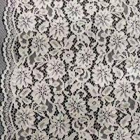 China Eco-Friendly  Floral Lace Fabric Luxury Fashion Jacquard Mesh Tulle Soft Skin-Friendly Sexy Vintage 150cm Width for sale