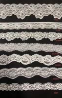 China New Wholesale 3-8cm Floral Nylon Spandex Lace Trim, Suitable for Clothes and Skirts for sale