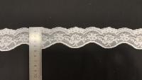 China New Wholesale 3-8cm Floral Nylon Spandex Lace Trim, Suitable for Clothes and Skirts for sale