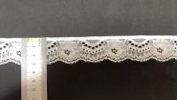 China New Wholesale 3-8cm Floral Nylon Spandex Lace Trim, Suitable for Clothes and Skirts for sale