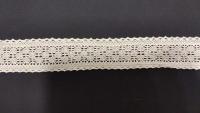 China 4.3cm Geometric Crocheted French Lace Cotton Yarn Water-soluble Embroidery 3D Fancy Design for Clothing Bags Shoes Household for sale
