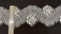 China High Quality Eco-Friendly French Mesh Lace Fabric Bridal Wedding Guipure Cord Lace Embroidered Floral Lace Trim for Dresses for sale