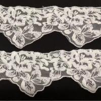 China Polyester Embroidery Mesh Lace Trim for Skirts Shoes & Bags-Water Soluble 4.5-6cm Width Fashion Lace for sale