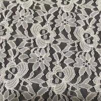 China Nylon/Spandex Floral Lace Fabric Luxury Fashion Jacquard Mesh Tulle Soft Skin-Friendly for French Women's Dress for sale