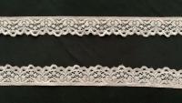 China High Quality Bridal Water Soluble Guipure White Embroidered Lace Trim Fabric Embroidery Factory Wholesales Cheap Lace Trim Shoes for sale