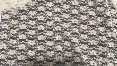 China Eco-Friendly French Lace Fabric with Soft Flower Embroidery for Wedding Evening Dresses Shoes Bags for sale
