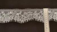 China High Quality French Mesh Lace Nylon 7.5cm Width for Clothing for sale