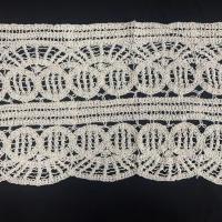 China Cotton Lace Embroidered Crochet Weaving for Hollow Water-Soluble Dress & Furniture Decoration Elegant Decorative Lace for sale