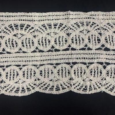 China Cotton Lace Embroidered Crochet Weaving for Hollow Water-Soluble Dress & Furniture Decoration Elegant Decorative Lace for sale
