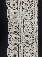 China Cotton Lace Embroidered Crochet Weaving for Hollow Water-Soluble Dress & Furniture Decoration Elegant Decorative Lace for sale