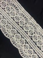 China Cotton Lace Embroidered Crochet Weaving for Hollow Water-Soluble Dress & Furniture Decoration Elegant Decorative Lace for sale
