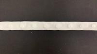 China Plastic Snap Button Tape Strap  Single / Double Line Breasted Snap Button Tape Roll Polyester /Cotton for Children's Garments for sale