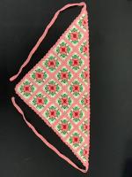 China High Quality Handmade Knitted Triangle Scarf Retro Sweet All-Match Knitted Headscarf Trendy for Women for sale