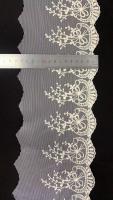 China European Pattern Vintage Water Soluble Sexy Embroidered Tulle Mesh Lace Trim for Skirts Wedding Headbands Bags & Shoes for sale