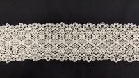 China 100% Cotton Water-Soluble Embroidery Lace Trim 10cm for Women's Suit Clothing for sale