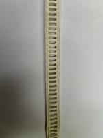 China 1.5CM Water-soluble Embroidered Cotton Staircase Ladder Lace Tirm for Gathering Sewing House Decoration for sale
