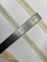 China 1.5CM Water-soluble Embroidered Cotton Staircase Ladder Lace Tirm for Gathering Sewing House Decoration for sale