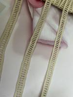 China 1.5CM Water-soluble Embroidered Cotton Staircase Ladder Lace Tirm for Gathering Sewing House Decoration for sale