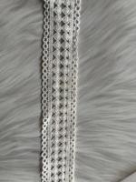 China Water-Soluble Cotton Lace Trim 4.5cm Width Embroidery for Home Clothing Decoration for sale