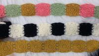 China Crocheted Lace Trim Embroidery  Lace Trimming Polyester Multicolor Embroidery Lace Trim for Clothing Accessories for sale