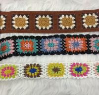 China Crocheted Lace Trim Embroidery  Lace Trimming Polyester Multicolor Embroidery Lace Trim for Clothing Accessories for sale