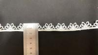 China Polyester White Embroidery Sexy Vintage Bridal Wedding Lace Trimming 1.5-cm Guipure for Lace Net Ribbons Trim Water Soluble for sale