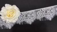 China 9cm Nylon Floral French Style Lace Edge Decoration, Shangtiyi Eyelash Edge Decoration, Suitable for Clothing for sale