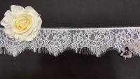 China 9cm Nylon Floral French Style Lace Edge Decoration, Shangtiyi Eyelash Edge Decoration, Suitable for Clothing for sale
