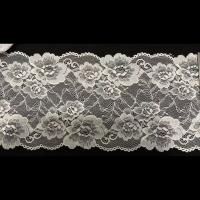 China High Quality 18CM Floral Elastic Retro Embroidery Lace Decoration Soft and Exquisite for sale