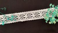 China Polyester Water Soluble Lace Clothing Sewing Accessories Hollowed-out Embroidery Multi-color Lolita Lace Trim for Dresses for sale