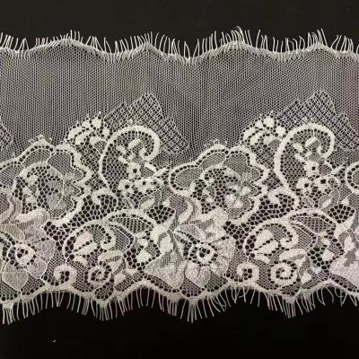 China Fine Wholesale Flower Sexy Nylon Lace Trim-Suitable for Clothing for sale