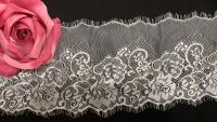 China Fine Wholesale Flower Sexy Nylon Lace Trim-Suitable for Clothing for sale