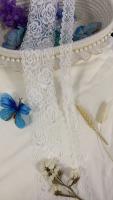 China Floral French Lace Spandex/Nylon Formal Elastic Decoration for Clothing Pajamas Sleeves Shoes & Bags for sale