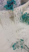 China Floral French Lace Spandex/Nylon Formal Elastic Decoration for Clothing Pajamas Sleeves Shoes & Bags for sale