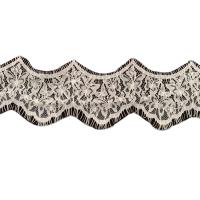 China New Wholesale Clothing Accessories 7.5cm Brocade Cotton French Elegant Lace for sale