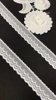China New Women's Nylon Spandex Lace Lingerie with Elastic Lace Decoration Soft and Elastic Lace Fabric for sale