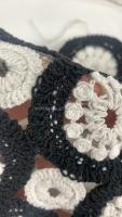 China 20.5cm Water Soluble Embroidered Lace Polyester & Cotton Yarn Garment Accessories for Cloth for sale